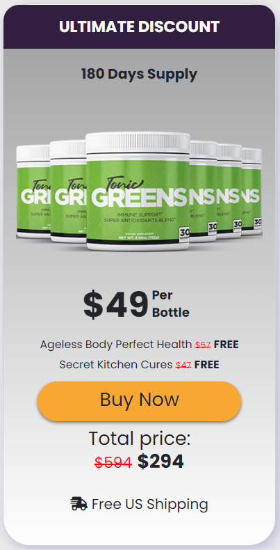 Tonic Greens™ | Save Upto $300 Today Only!
