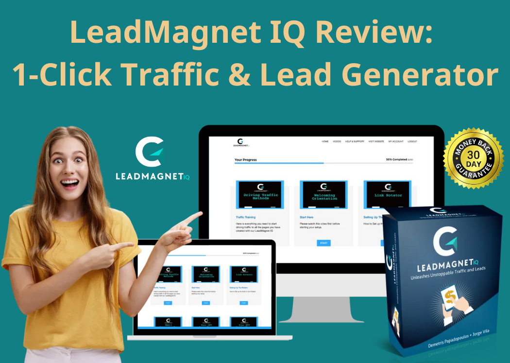 LeadMagnet IQ Review: 1-Click Traffic & Lead Generator Tool