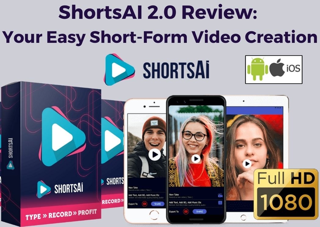 ShortsAI 2.0 Review: Easy Short-Form Video Creation Tool