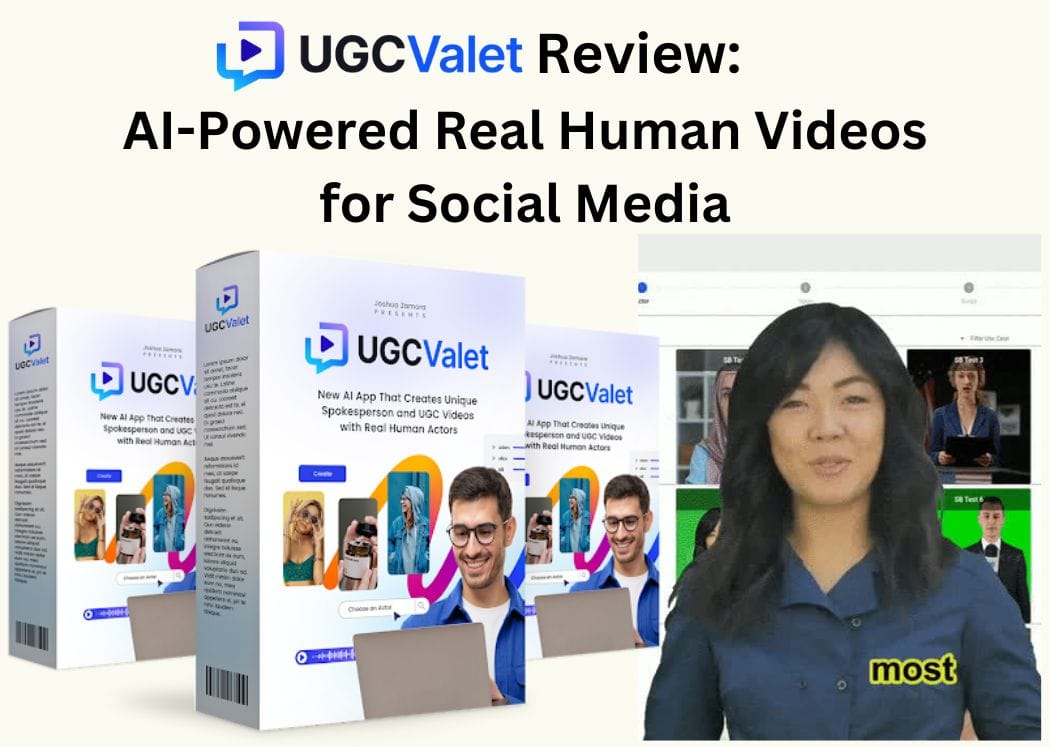 UGC Valet Review: UGC AI Human Videos for Social Media