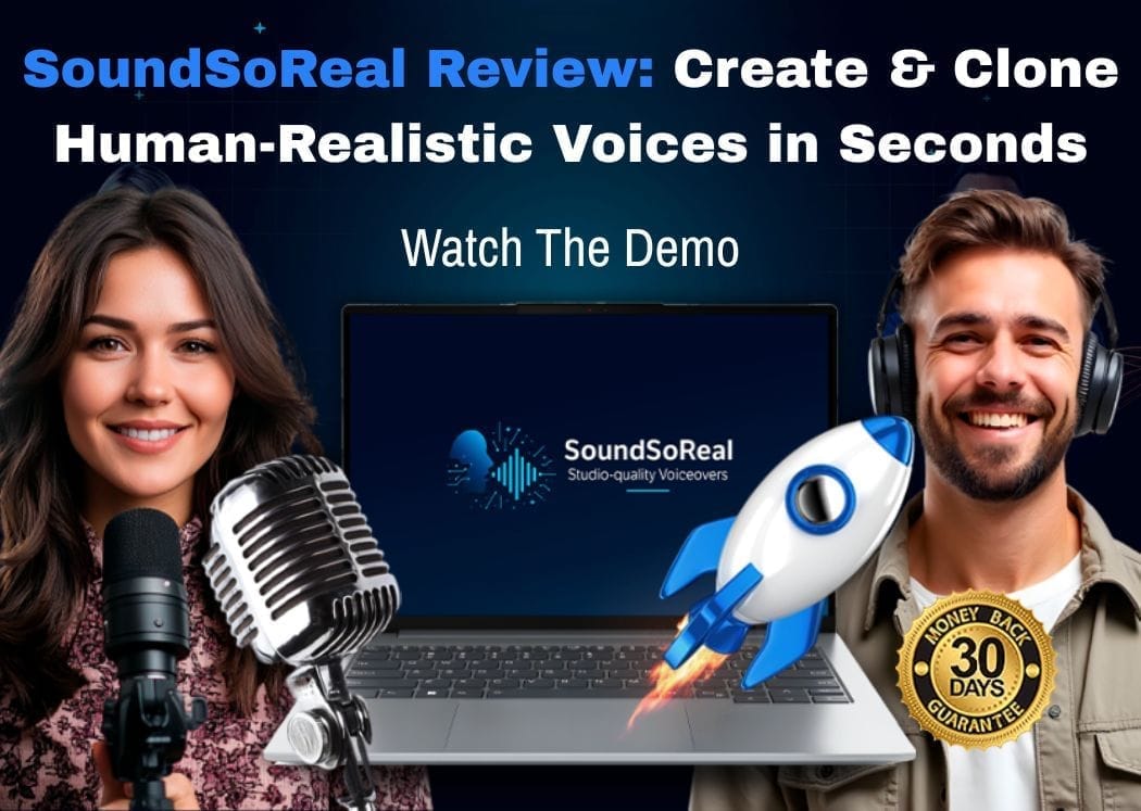 SoundSoReal Review – Best AI Human Voice Cloning Tool