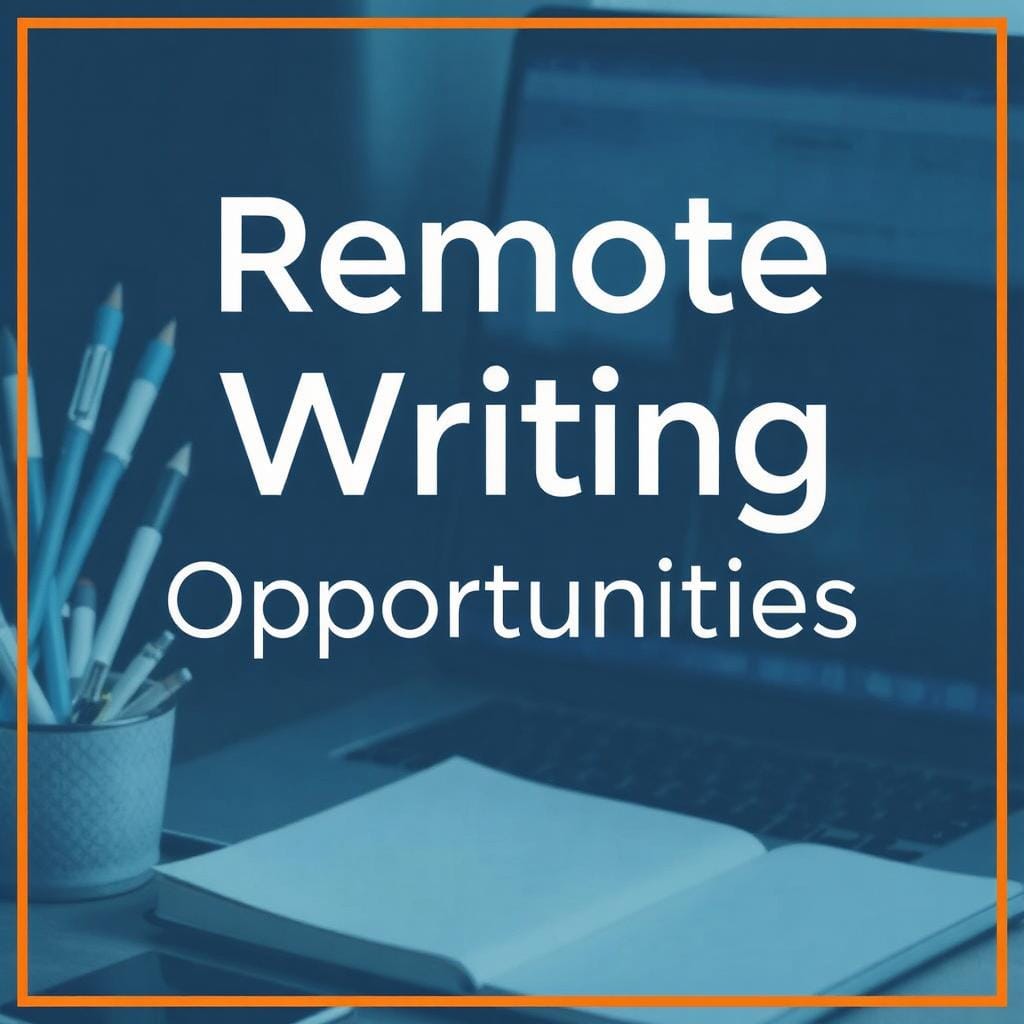 Remote Writing Opportunities