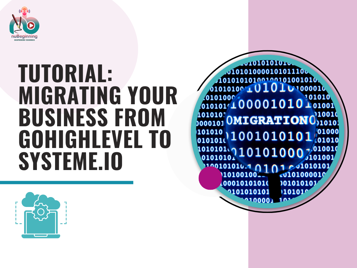 Tutorial Migrating Your Business from GoHighLevel to Systeme.io