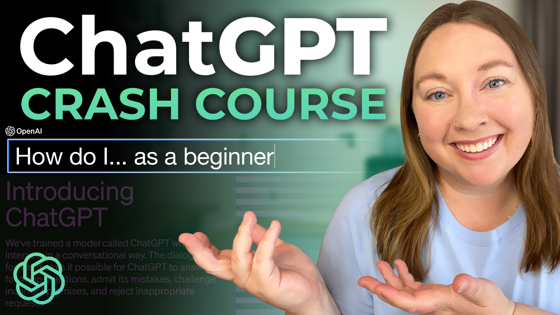 Mastering ChatGPT for your Business (full tutorial for beginners)