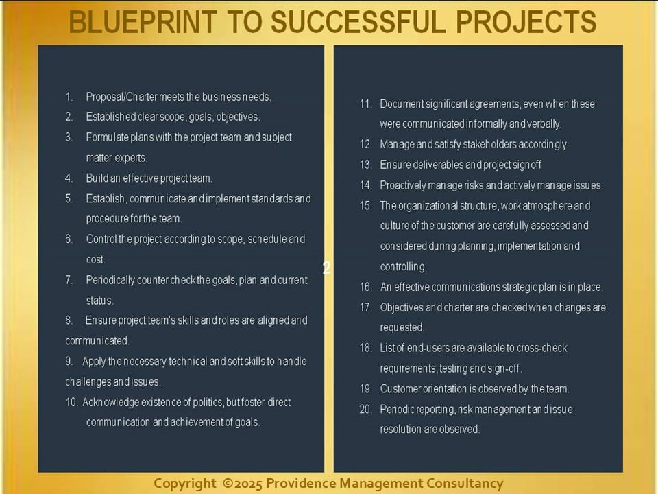 Project Management Blueprint