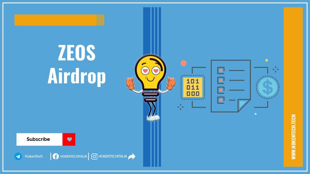 How to participate in the ZEOS airdrop