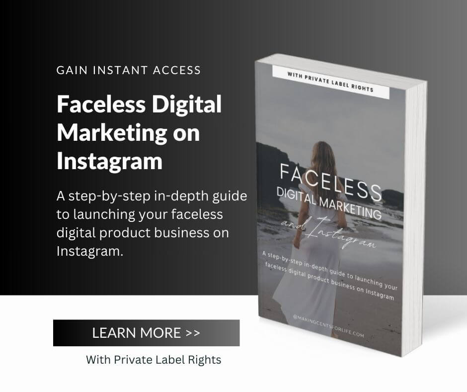 Faceless Digital Marketing on Instagram Guide