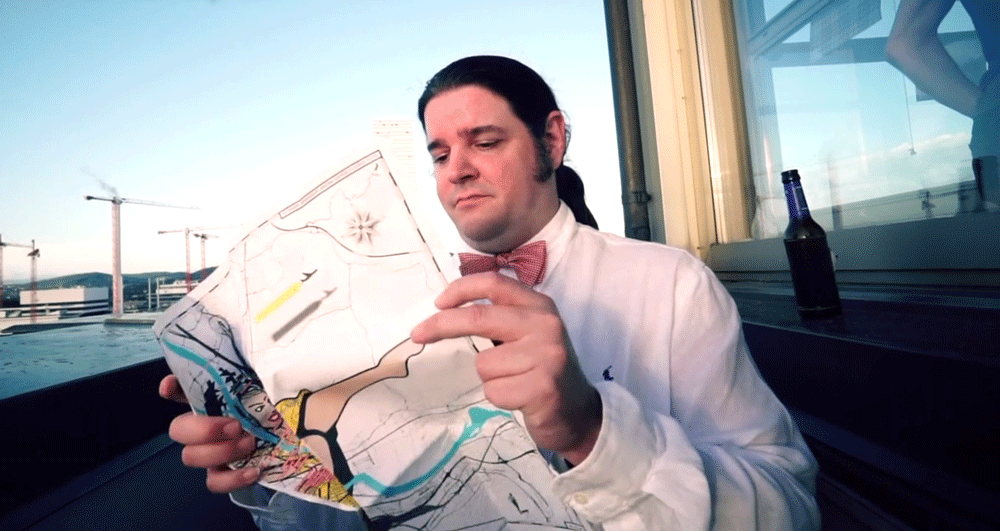 Entdecke originelle Standort Werbung für Basel - streetwise