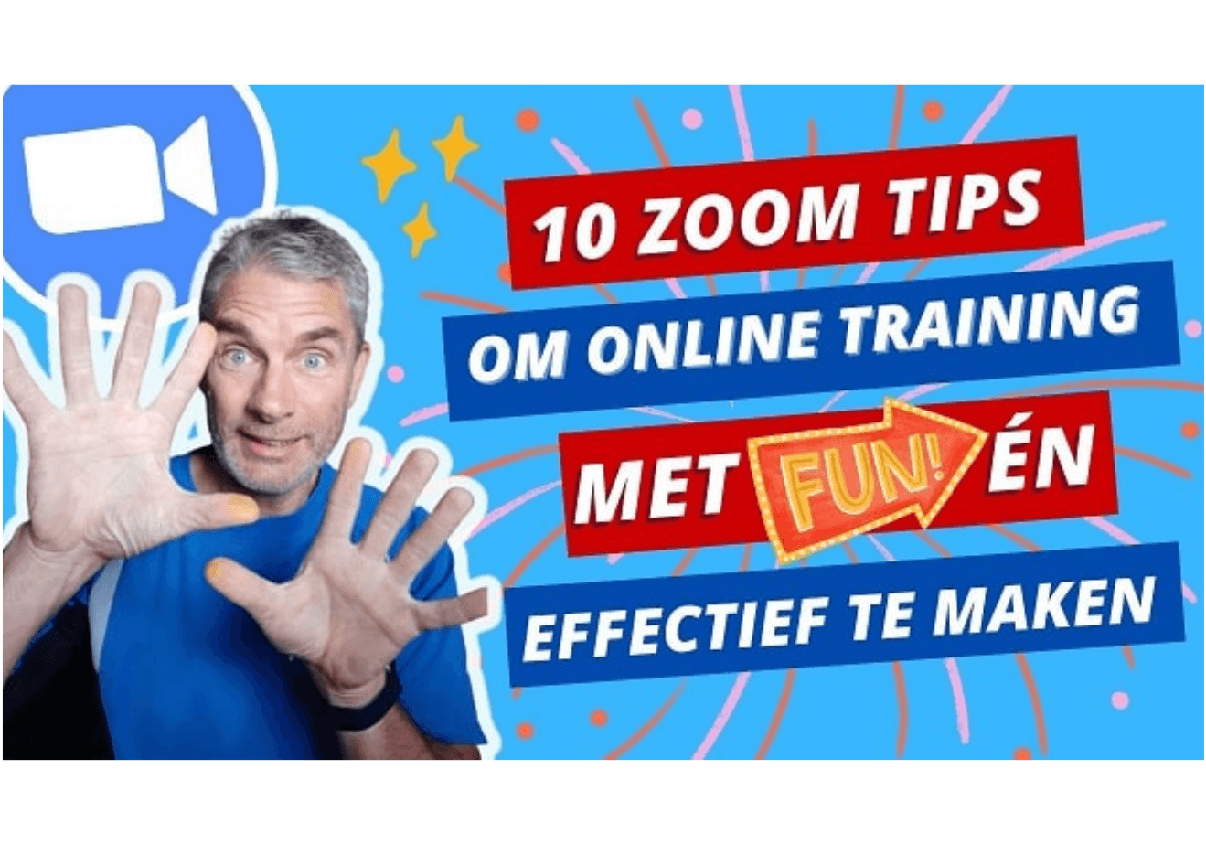 10 ZOOM tips om Online trainen met FUN én effectief te maken \/\/ praktische en train de trainer ...