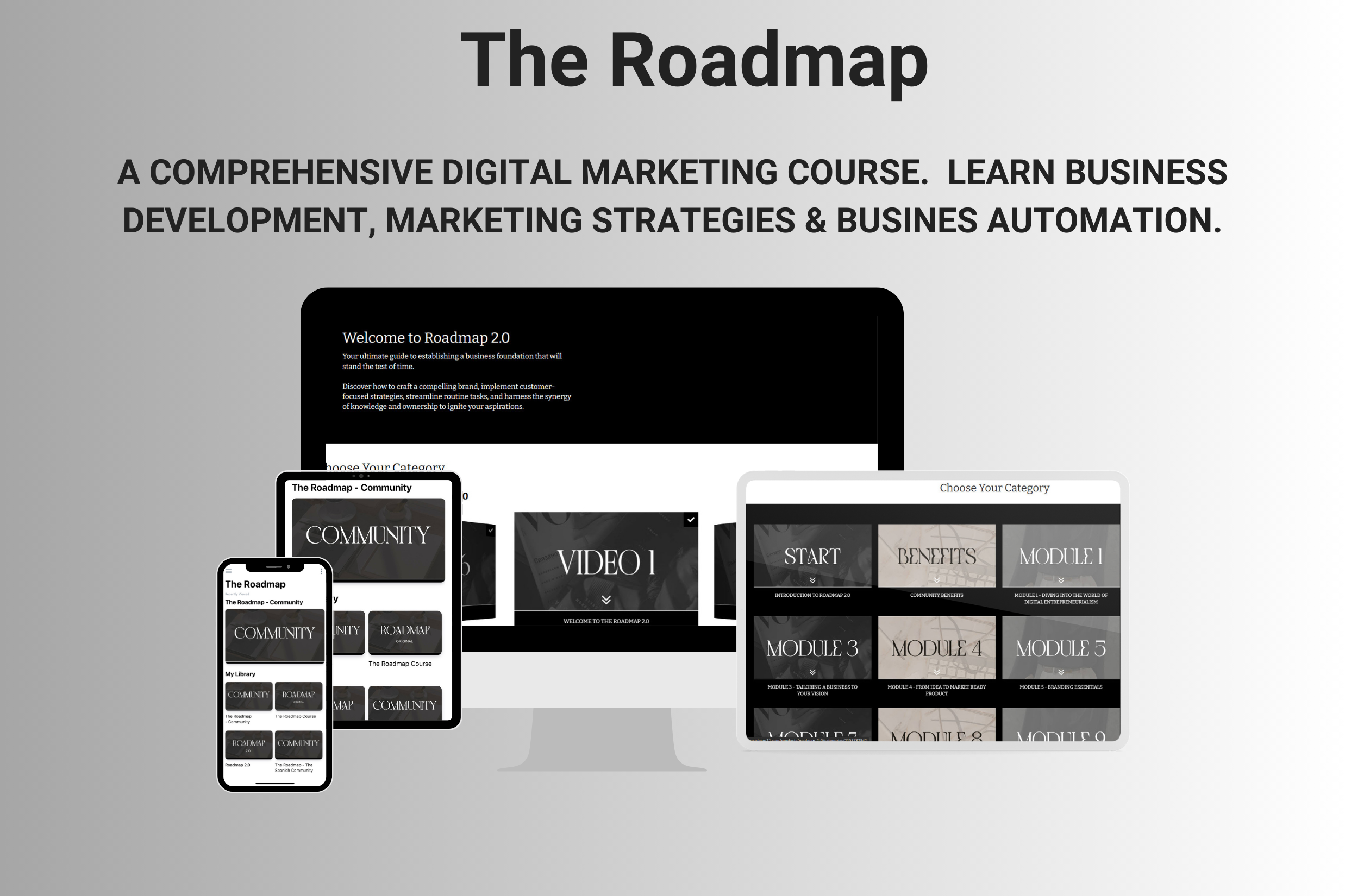 The Roadmap - Business Development, Marketing Strategy and Automation ...