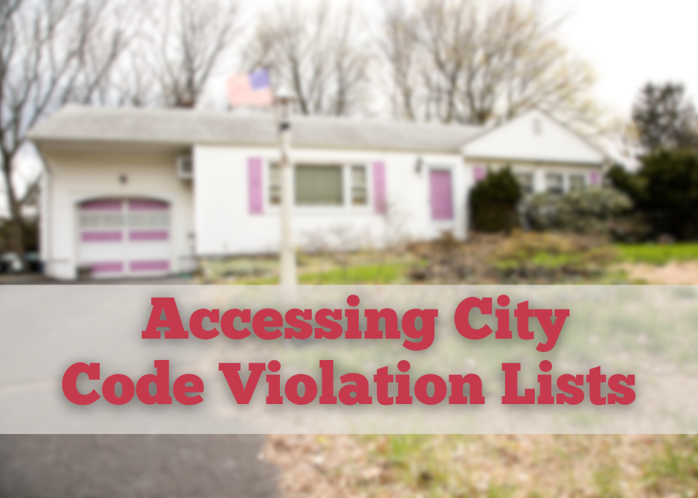 The Ultimate Guide to Requesting FOIA Code Violation Lists