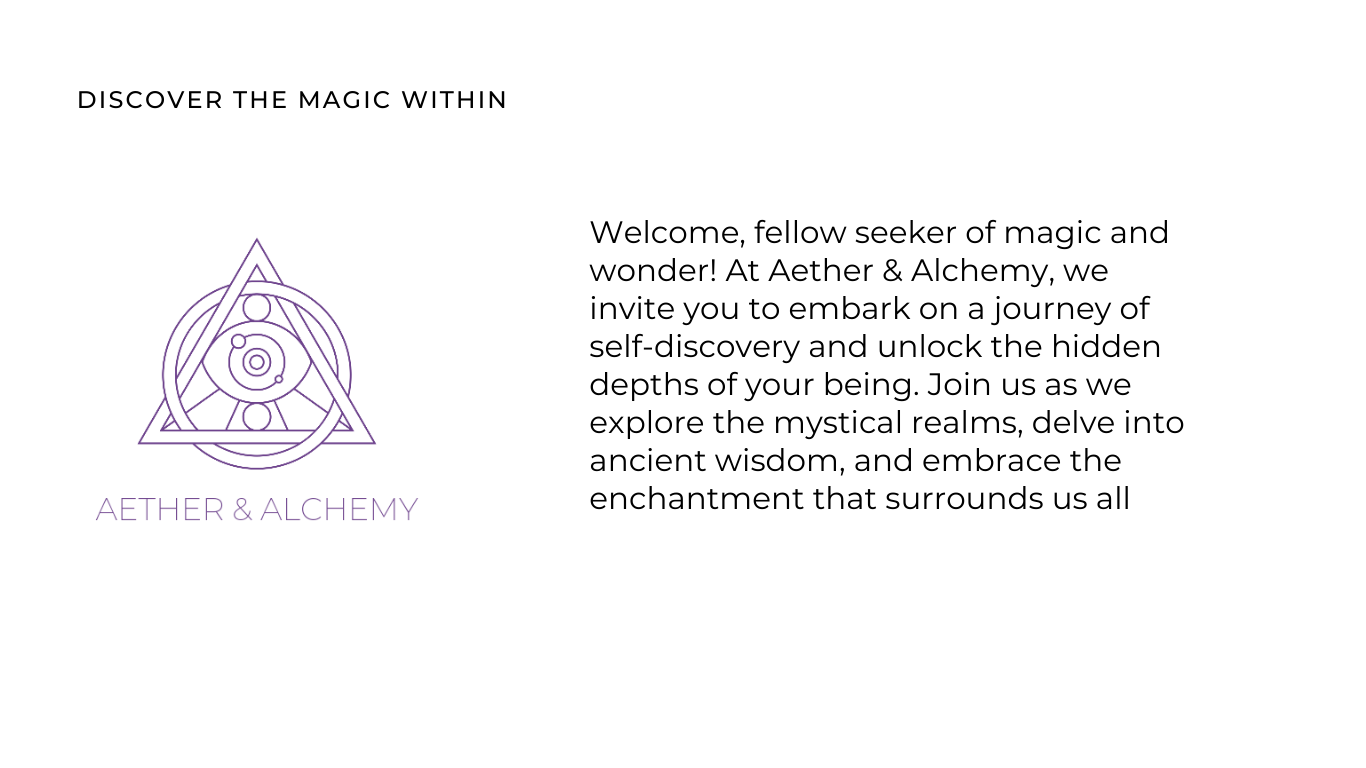 Home page [aetherandalchemy.systeme.io]