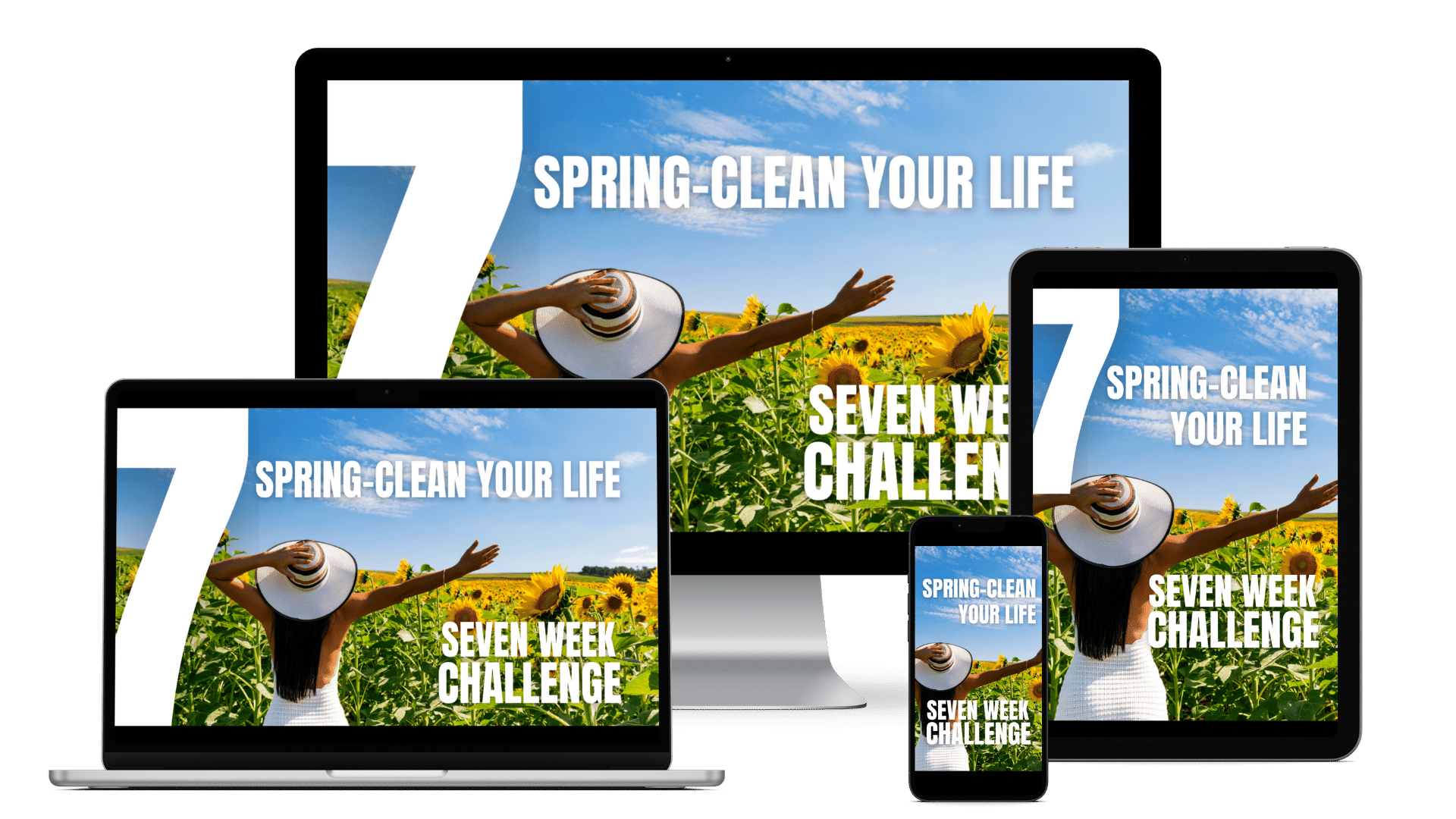 Spring Clean Your Life Challenge: Transform Your Life with Guided ...