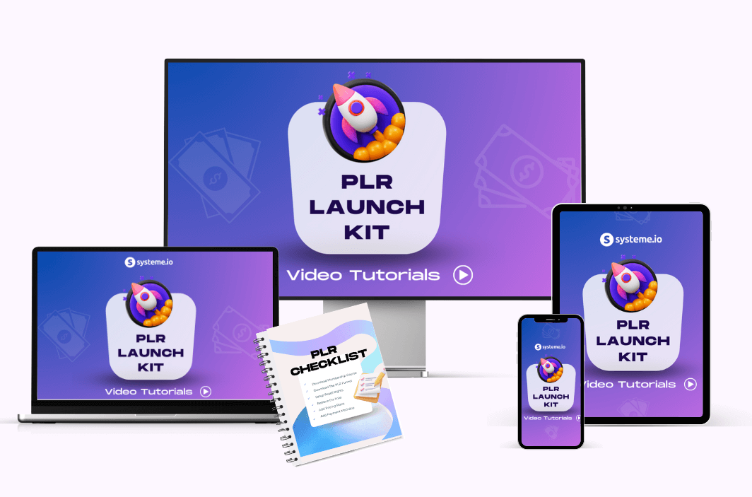 Systeme.io PLR Launch Kit: Easy Setup & Resell Rights Included