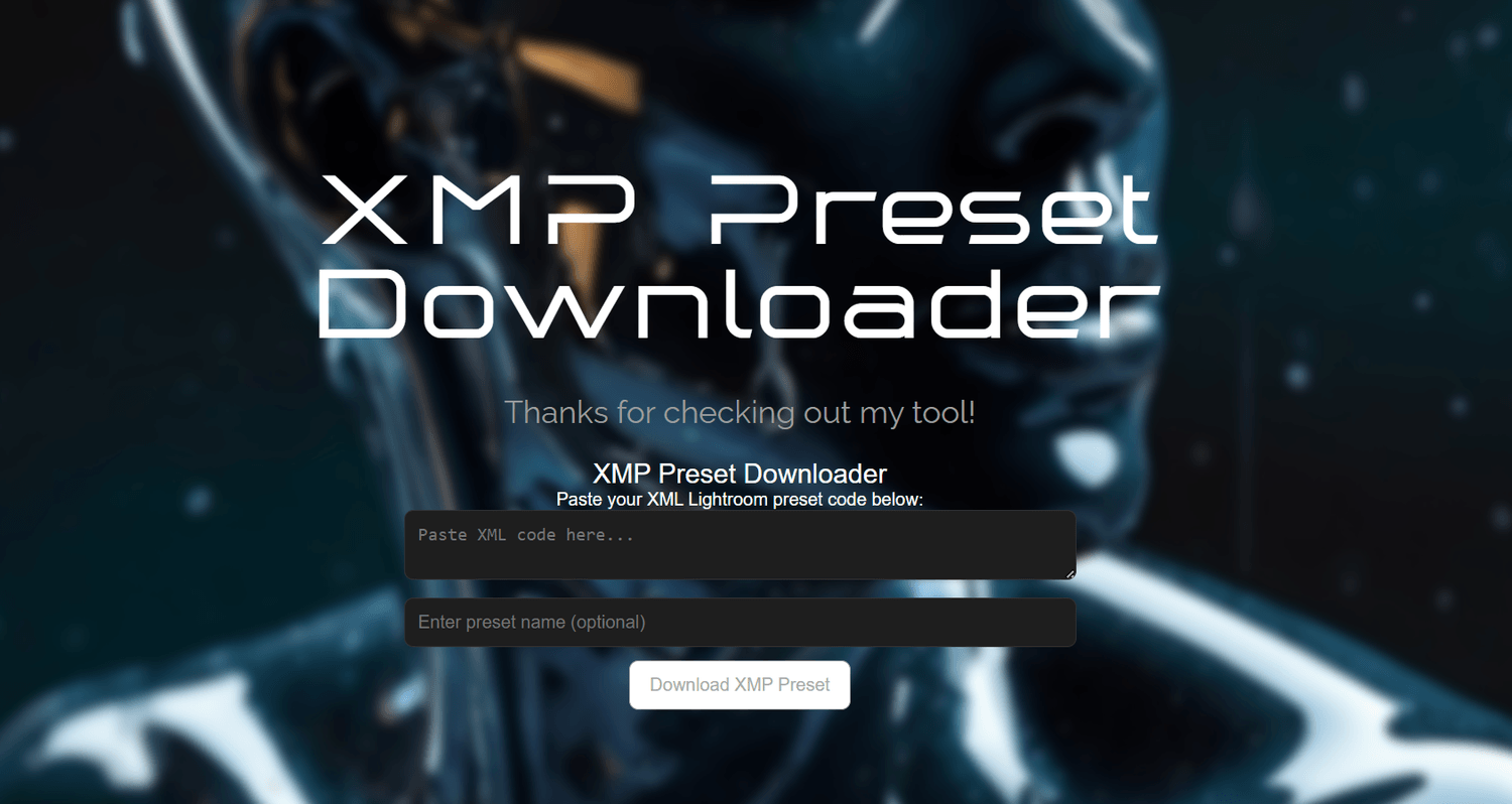 XML to XMP in a Snap: Instantly Convert & Customize Your Lightroom Presets!