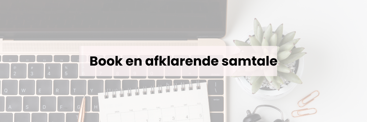 Book afklarende samtale