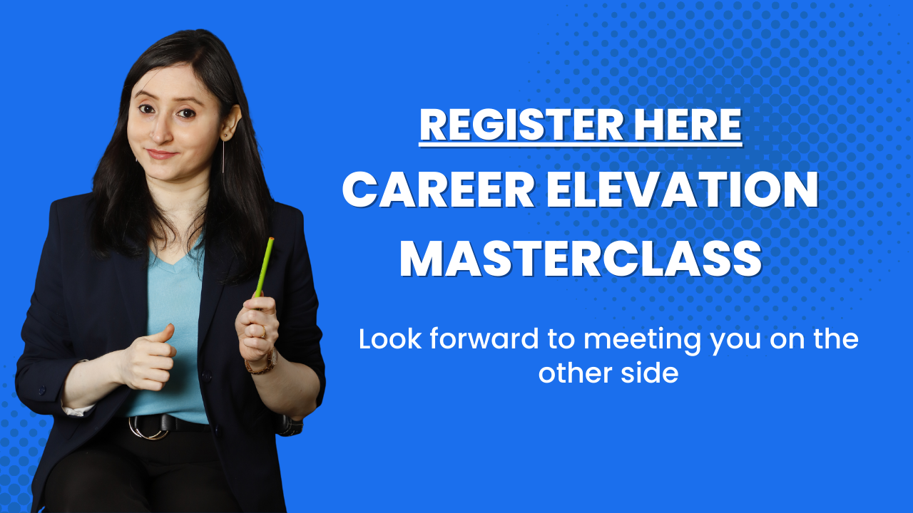 CAREER ELEVATION MASTERCLASSS