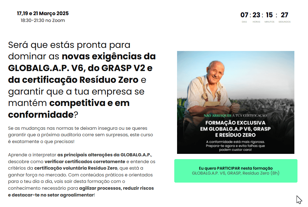 GLOBALG.A.P. V6, GRASP, Resíduo Zero