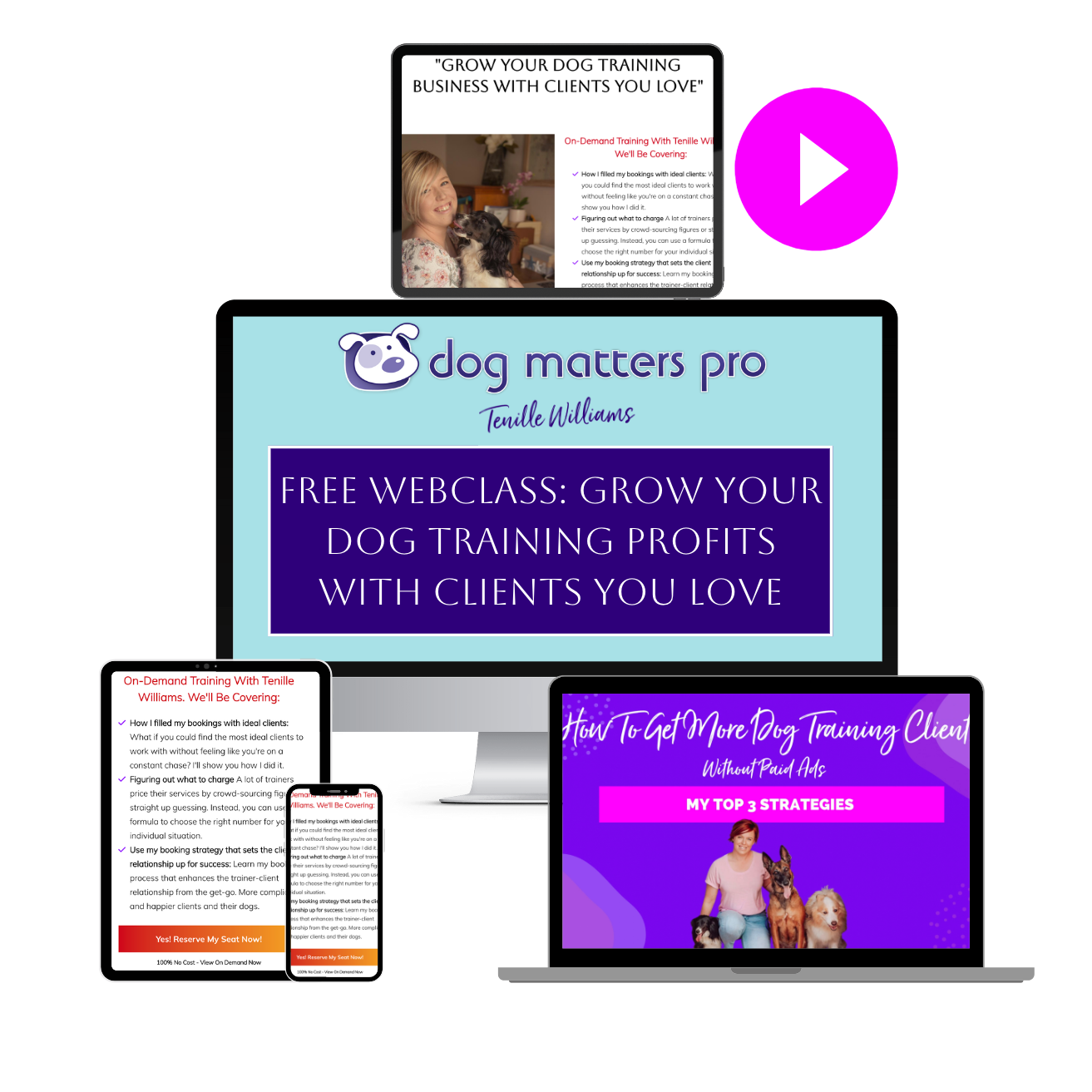 The Profitable Dog Trainer With Tenille Williams & Dog Matters Pro