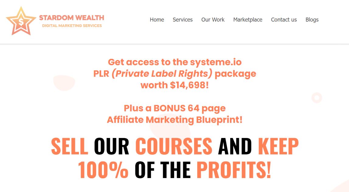 Systeme.io PLR Course Package | Resell PLR for $97