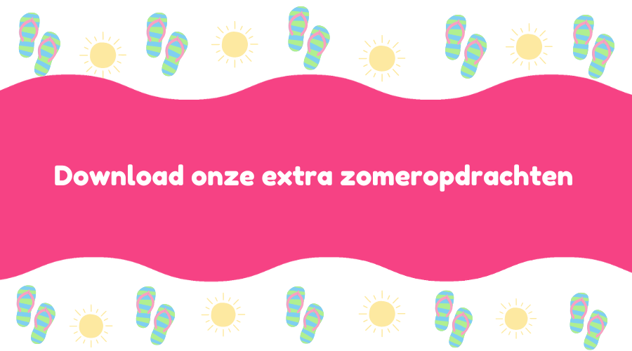 Download onze extra zomeropdrachten - Actief Leren Lezen