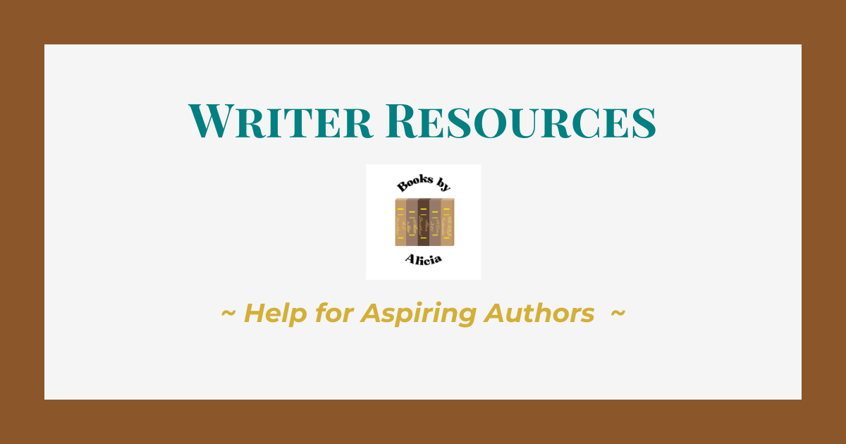 Writer Resources | Help for New Authors | Books by Alicia