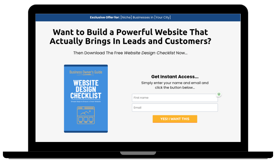 Consultant Leadflow - Website Design