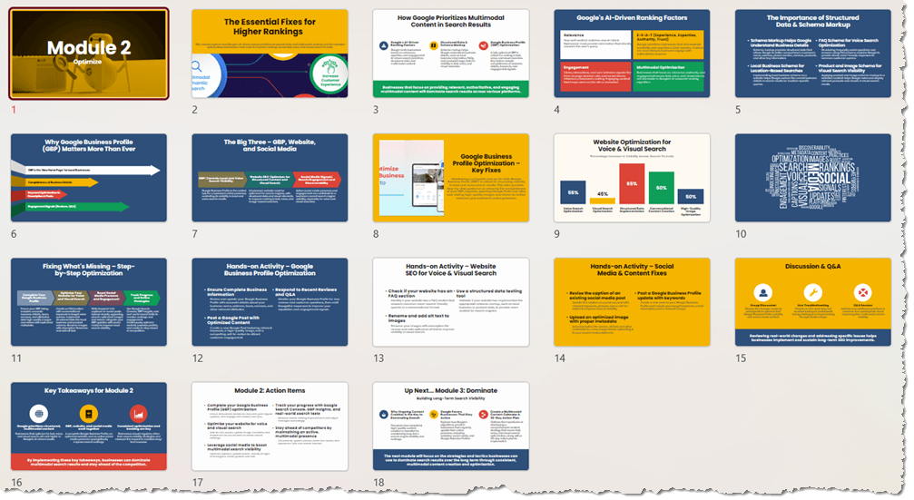 Multimodal Search Workshop