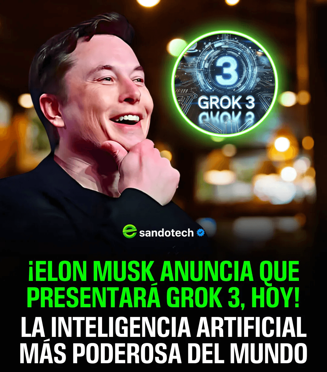 Elon Musk Presenta Grok 3: ¿La IA Más Inteligente del Mundo?
