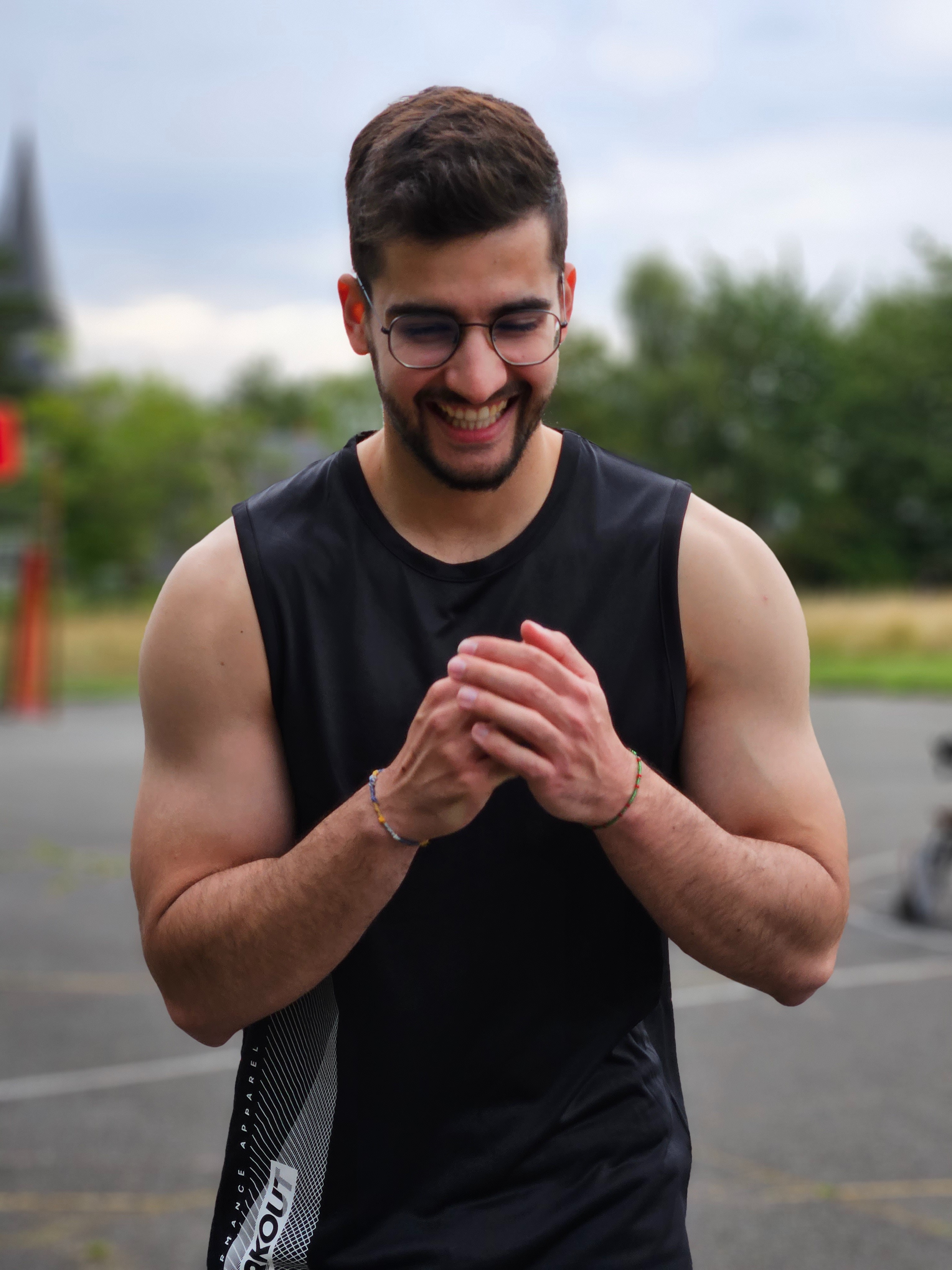 Je test la nouvelle barre de traction Eric Flag