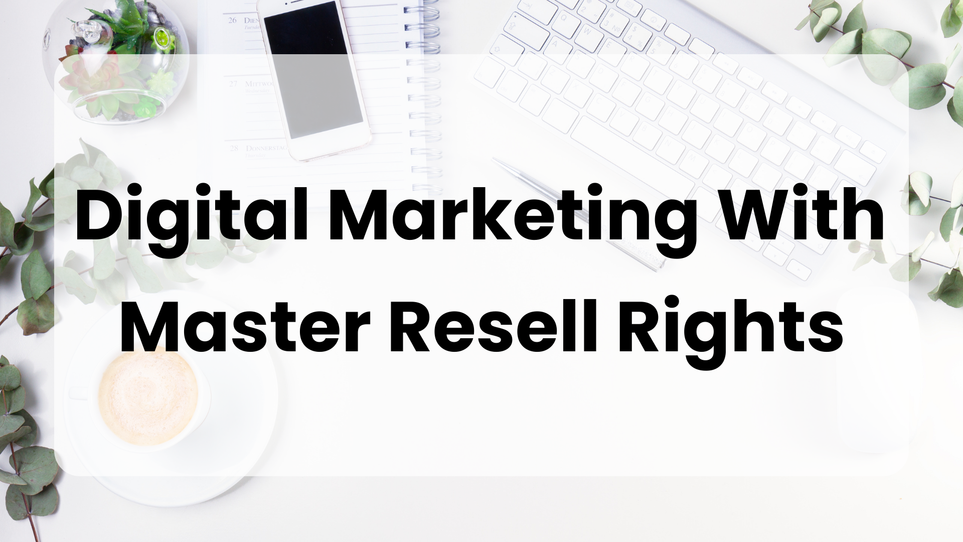 Digital Marketing With MRR!