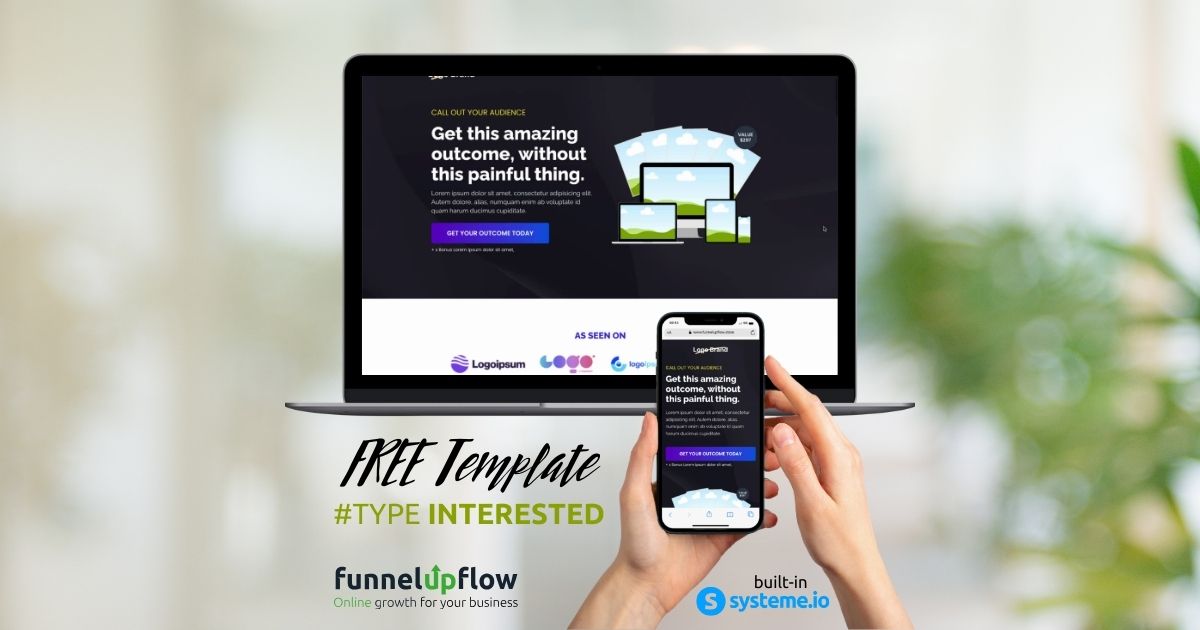 Exclusive systeme.io Template & PLR Package Offer | Funnel up flow