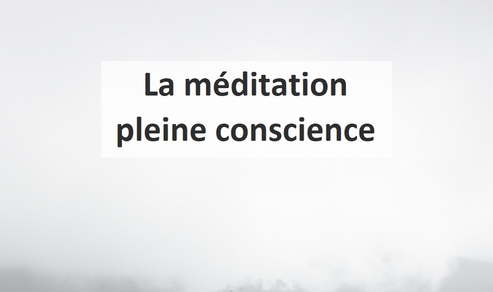 La méditation pleine conscience