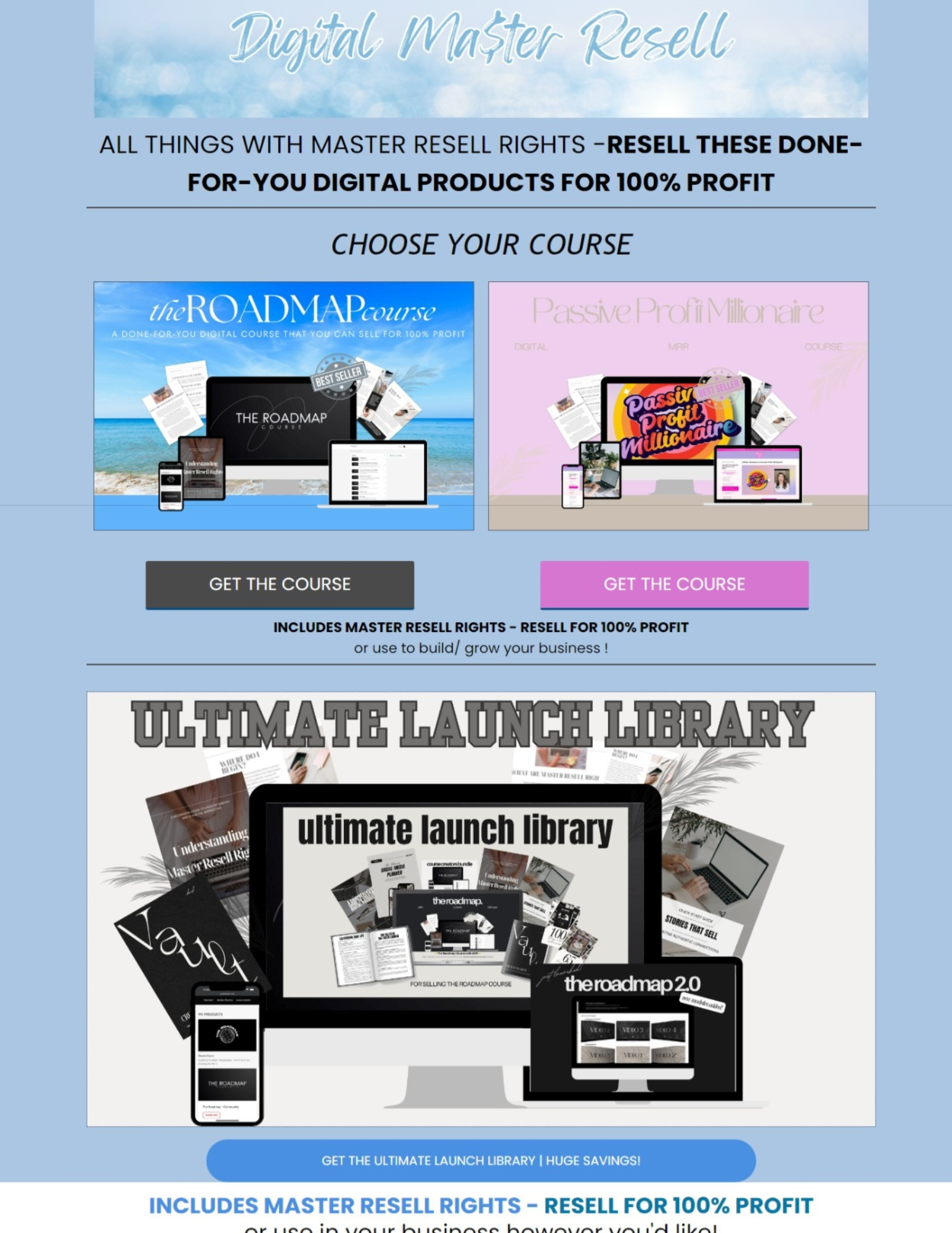Digital Master Resell: Shop