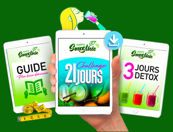 Happy Smoothie : Challenge 21 jours pour maigrir sans se priver