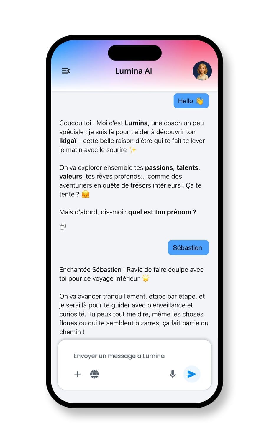 Lumina AI - Coach IA Personnel | Accès Bêta Gratuit