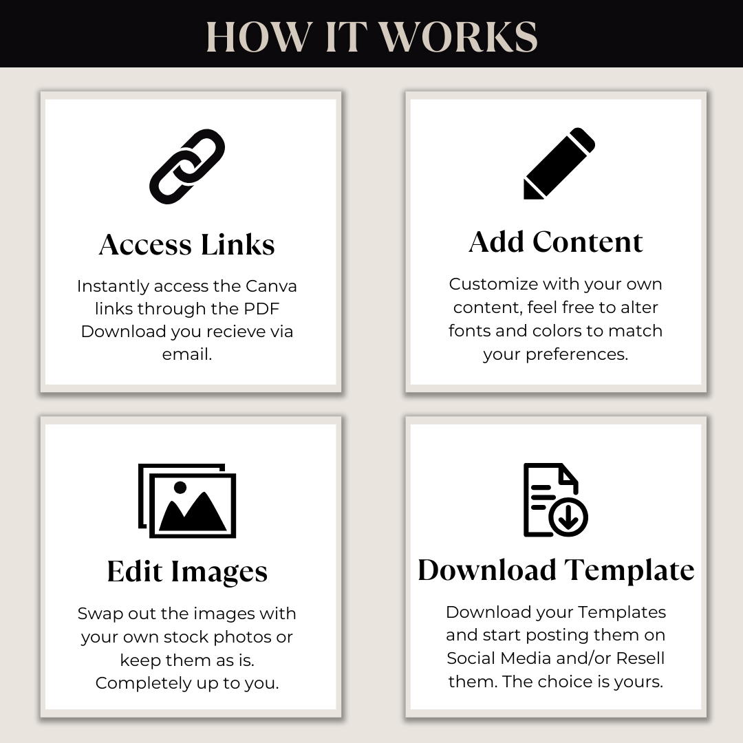 Faceless Social Media Content Launch Kit (Light Aesthetic)