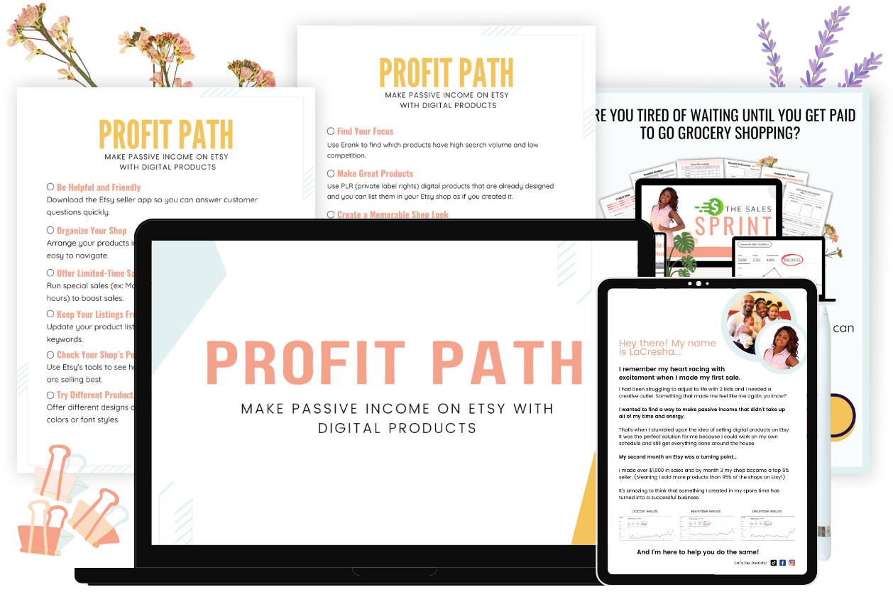 Etsy Profit Path