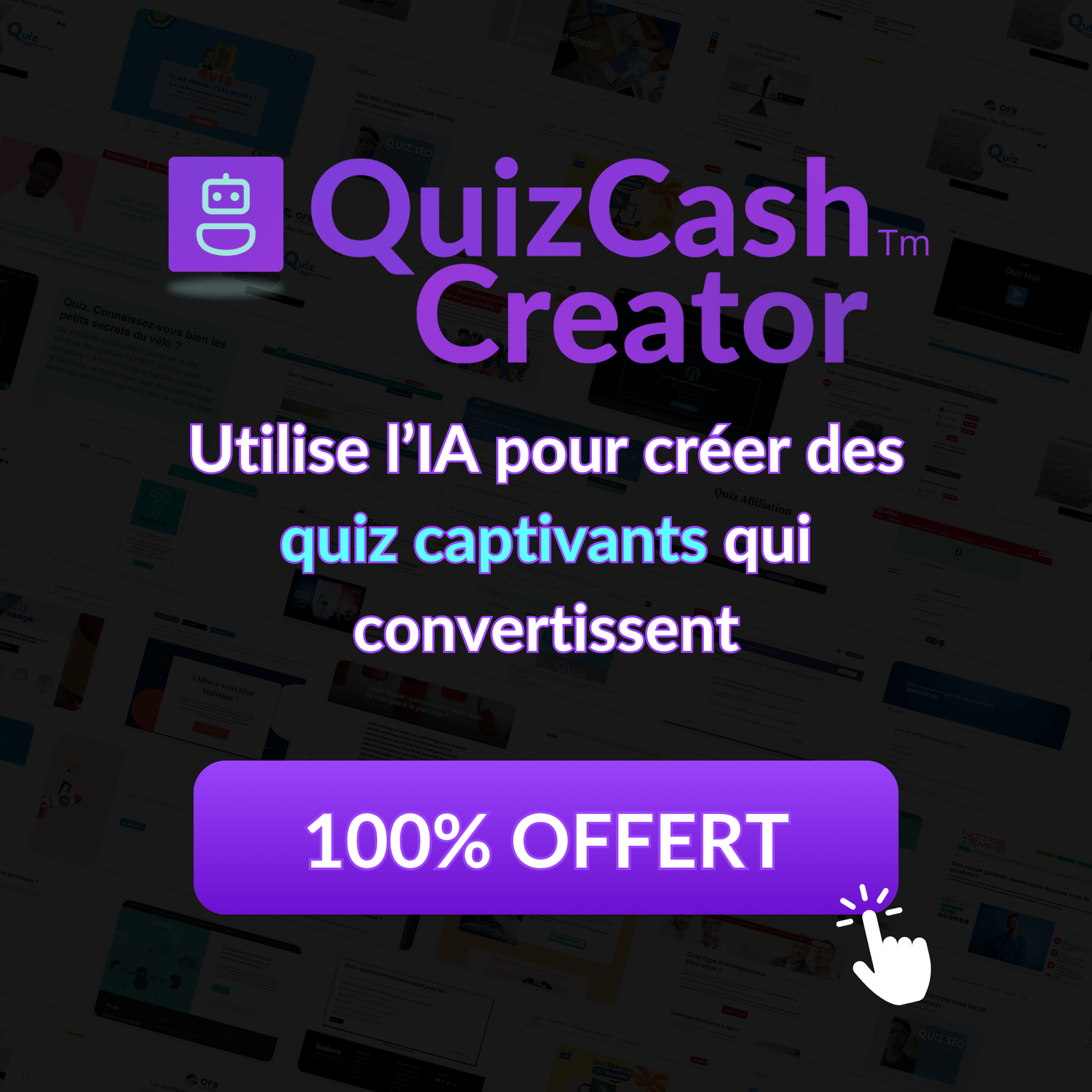 Quiz Cash Creator™ OFFERT