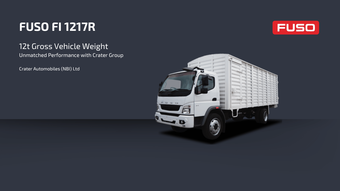 Fuso FI 1217R | Unmatched Performance with Crater Group