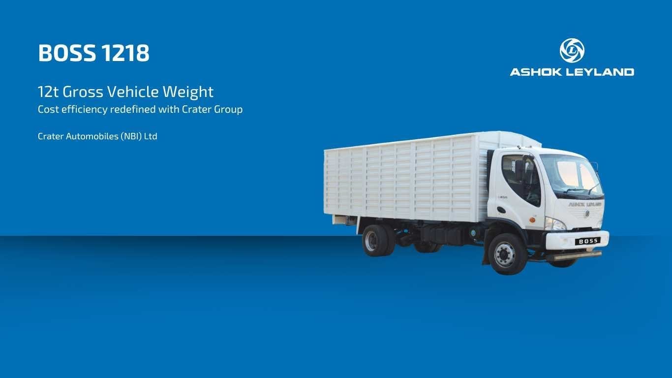 Ashok Leyland Boss 1218 – Smart Truck for Urban & Intercity Transport ...