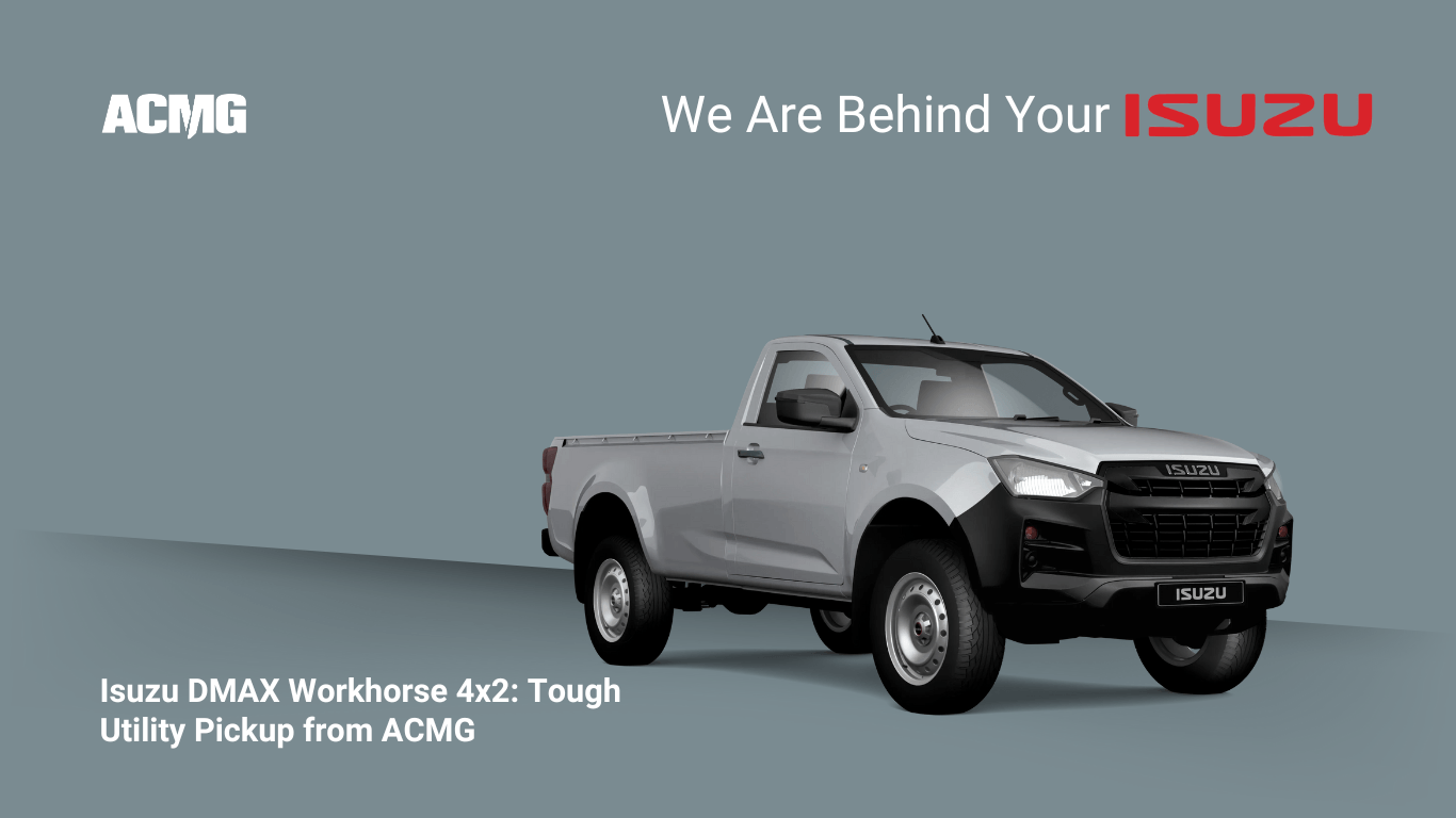 Isuzu D-Max Workhorse 4x2 SC: Tough Utility Pickup | ACMG