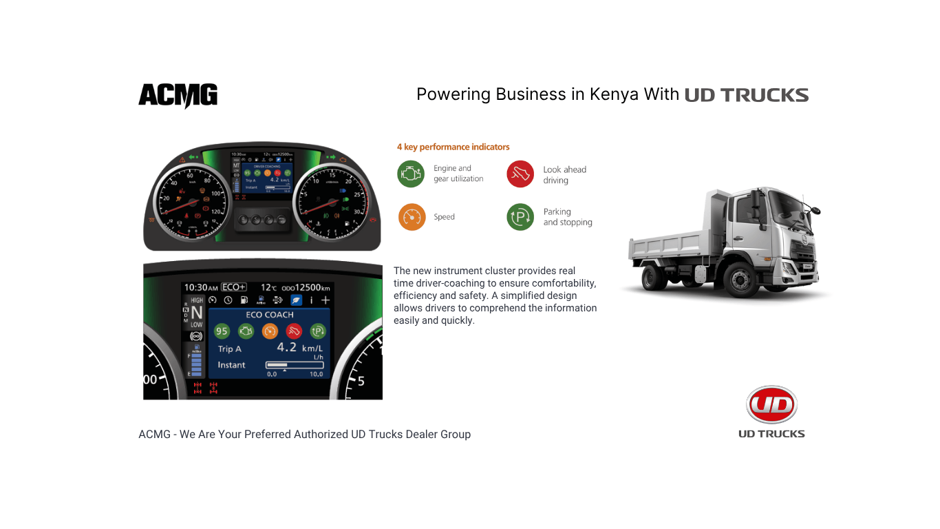 UD Trucks’ Smart Instrument Cluster: Real-Time Driver Coaching for ...