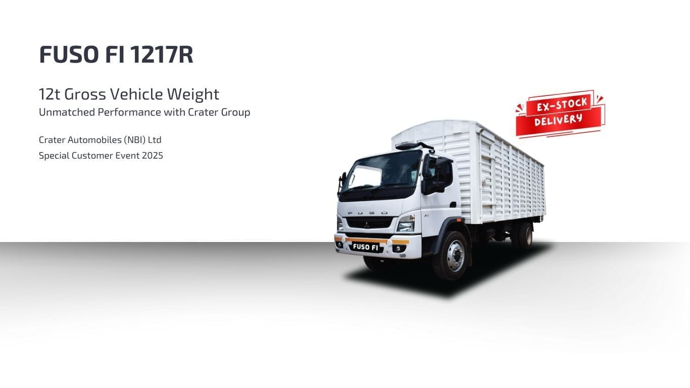 Fuso FI 1217R | Unmatched Performance with Crater Group