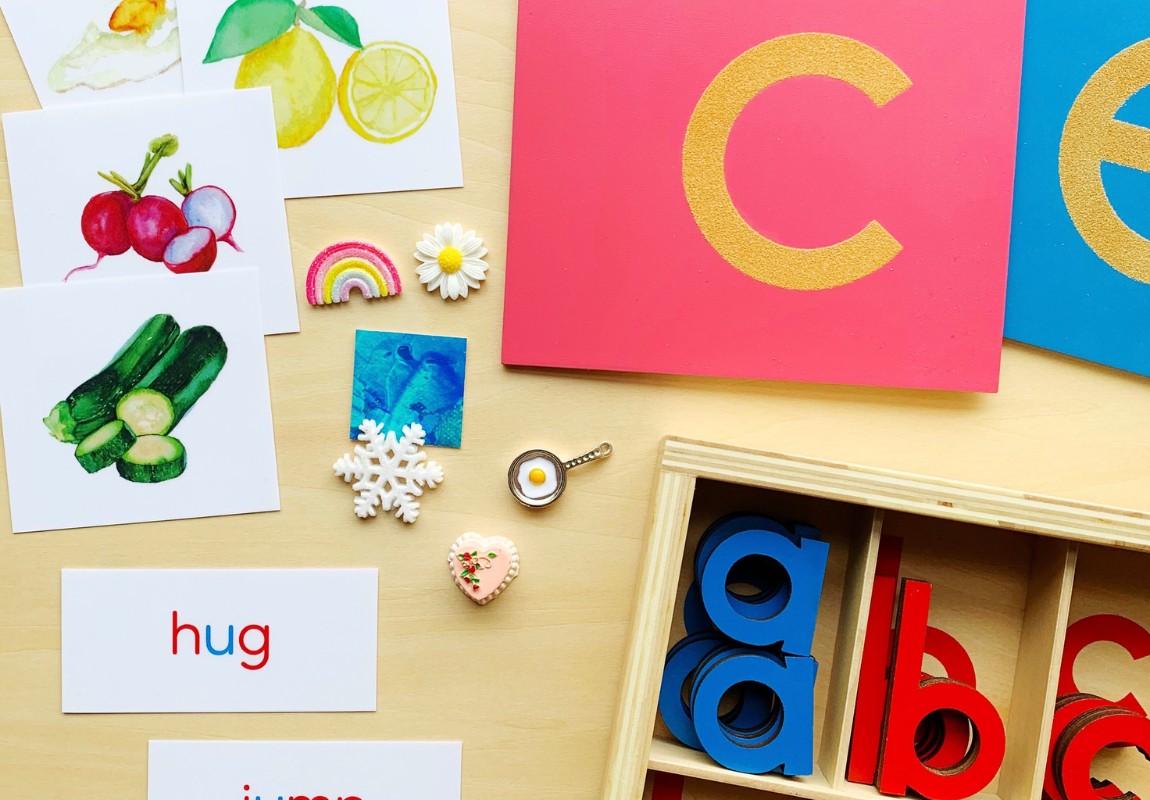 Montessori Homeschool Preschool & Kindergarten Phonics