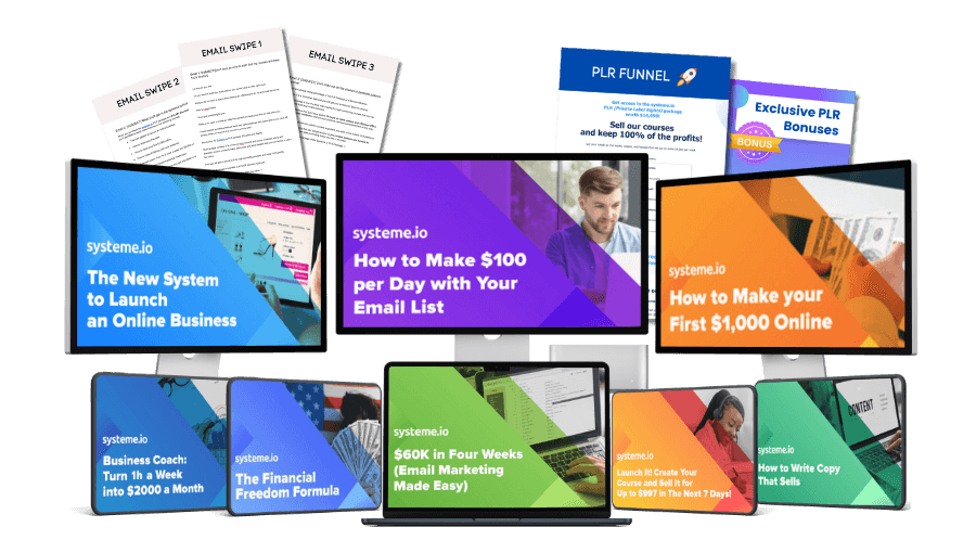 Sell Our Courses and Keep 100% of the Profits!