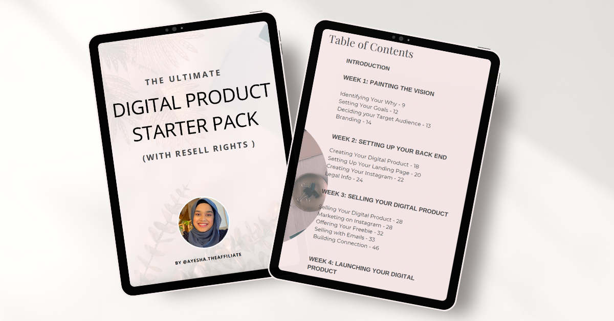 Digital Product Starter Pack