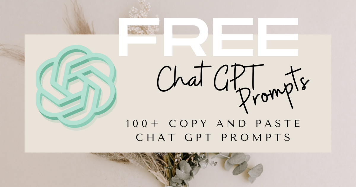 Unlock Your Creativity with 100+ ChatGPT Prompts | Get Your Free Guide ...