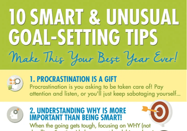 10 Smart & Unusual Goal - Setting Tips