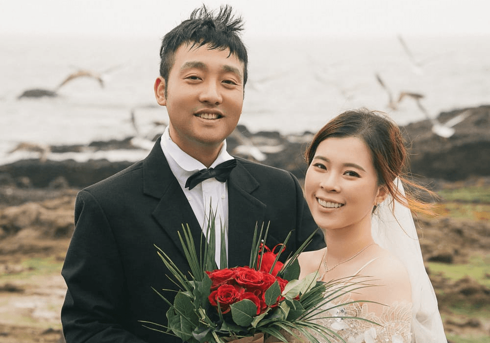 Xinyu Liu: Laguna wedding portrait